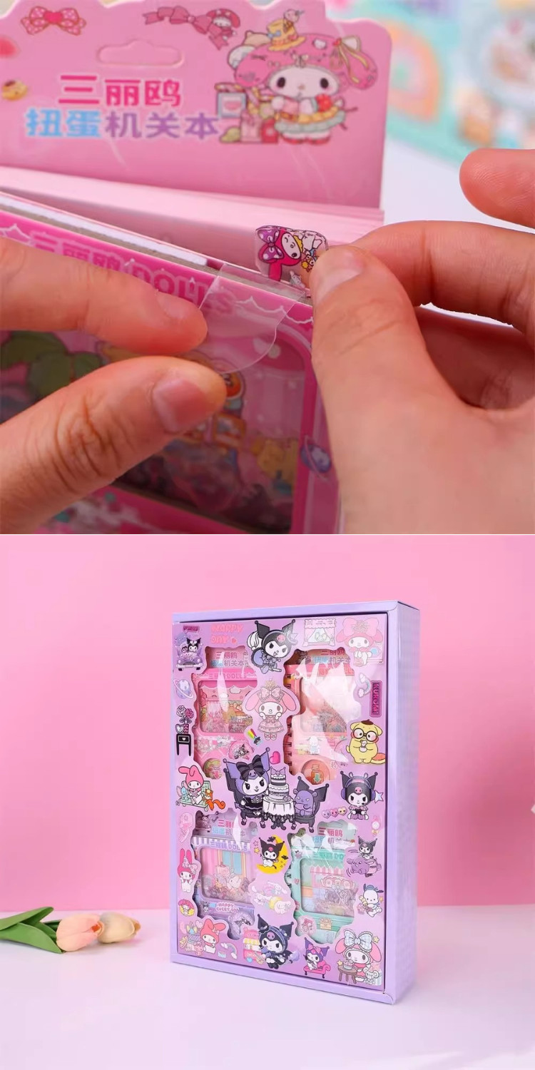 Sanrio Gachapon Book A7 Coil Book Fun Shake Notebook Decompression Gift ...