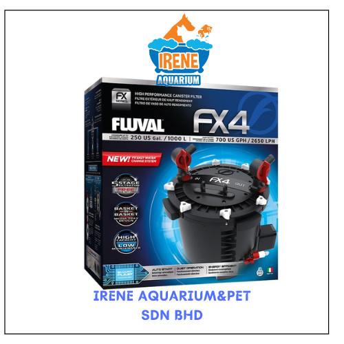 Fluval High Performance FX4 Canister Filter | Shopee Malaysia