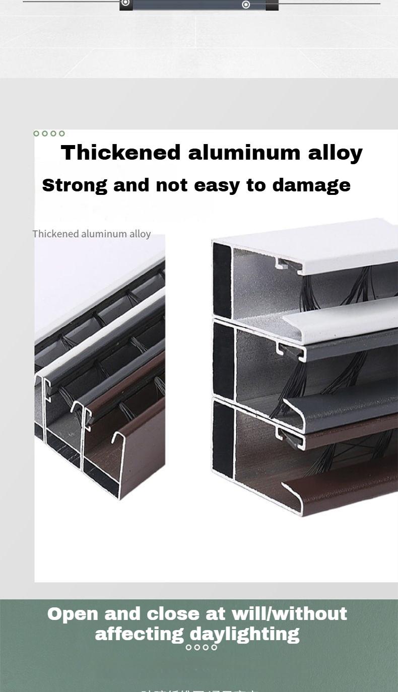 Customizable Folding Screen Window with Anti-Mosquito Mesh, Self ...