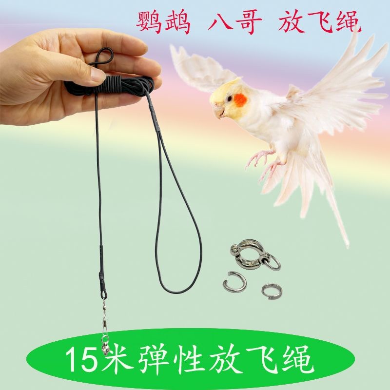 Budger Bird Starling Super Light Fly Rope Pull Extension Rope Tiger ...