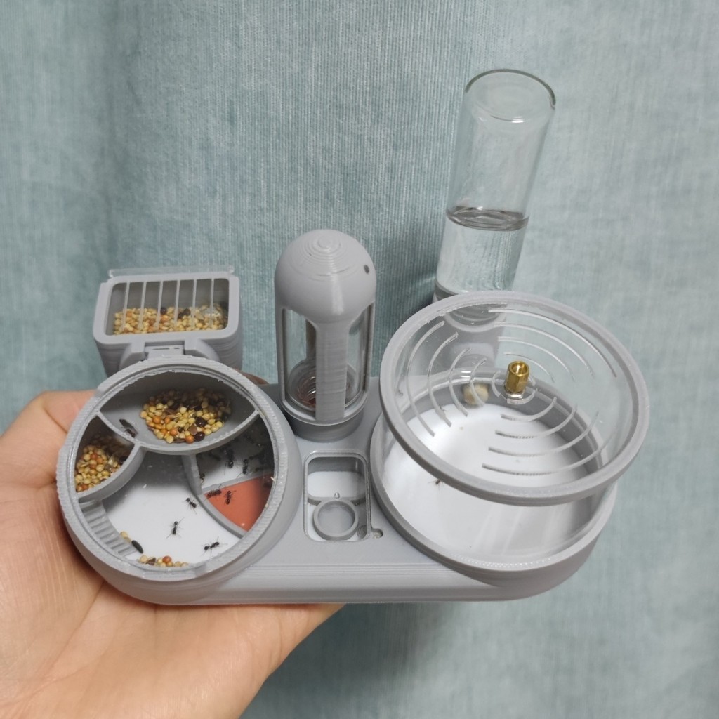 Ant Workshop Ant Castle Flat Ant Nest Plaster Ant Nest Desktop Small ...