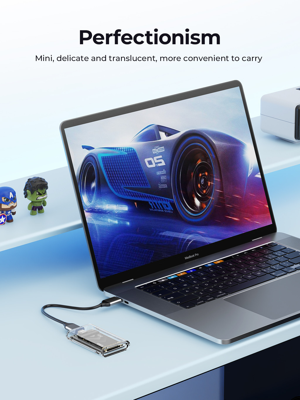 ORICO mSATA SSD Enclosure USB 3.1 5Gbps SATA to Type C SSD HDD Case ...