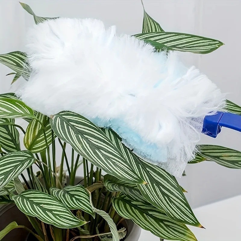 Disposable Electrostatic Dust Duster - Microfiber Blind Dusting Brush ...