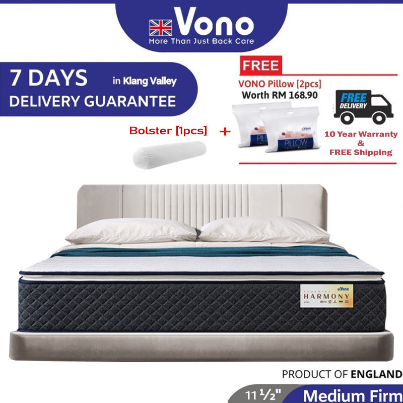 Tilam VONO | VONO Sunshine Harmony Mattress[100%Authentic]Back Care ...