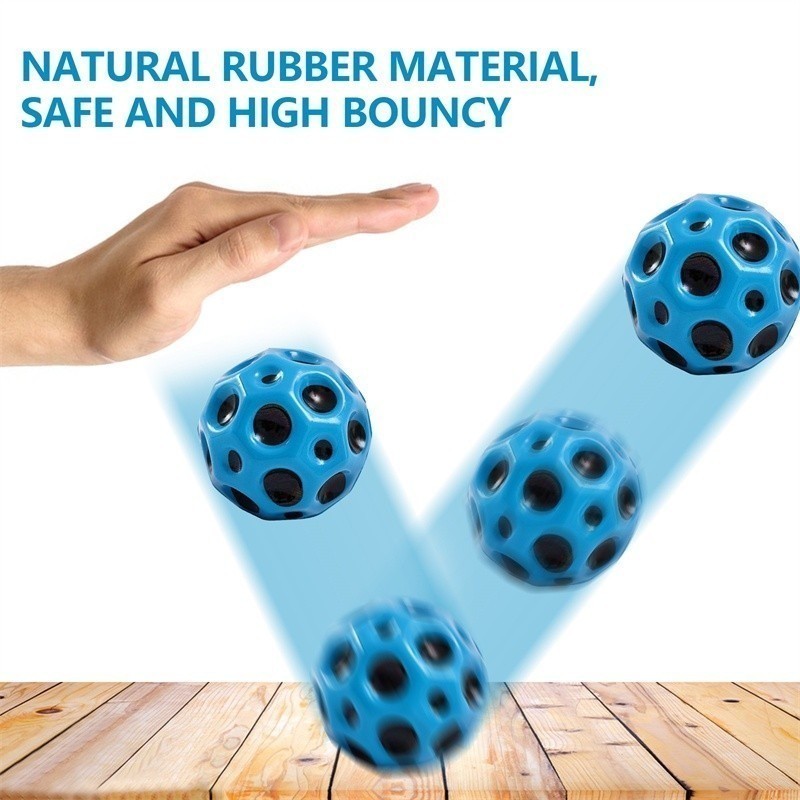 PU Foam Solid Porous Bouncing Space Ball Super High Pop Bouncing Ball ...