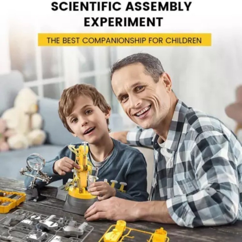 DIY 3in1 Hydrobot Arm Kit Kids STEM Toys Robot Build Explore Science Experiment Educational ...