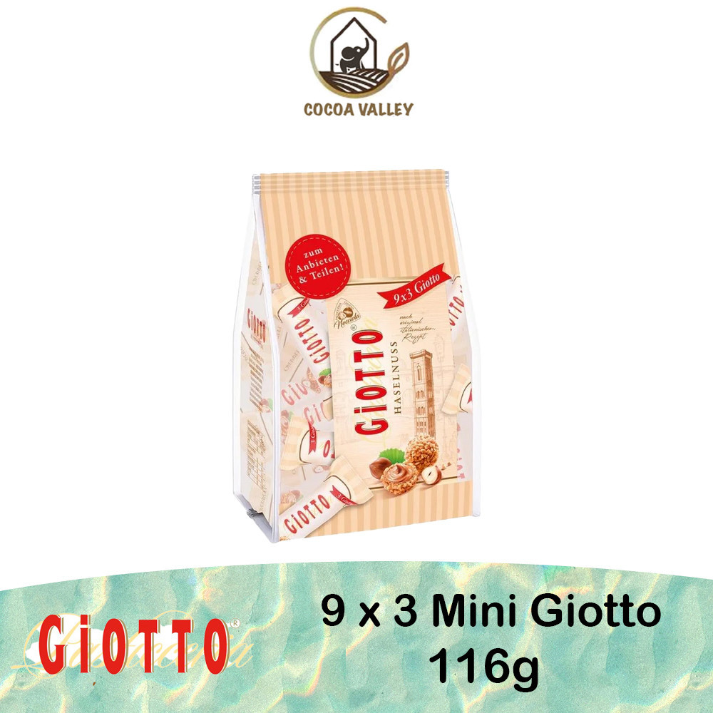 Ferrero Giotto 9 x 3 Hazelnut 116g (Made in EU)(BB:DEC2025) | Shopee ...