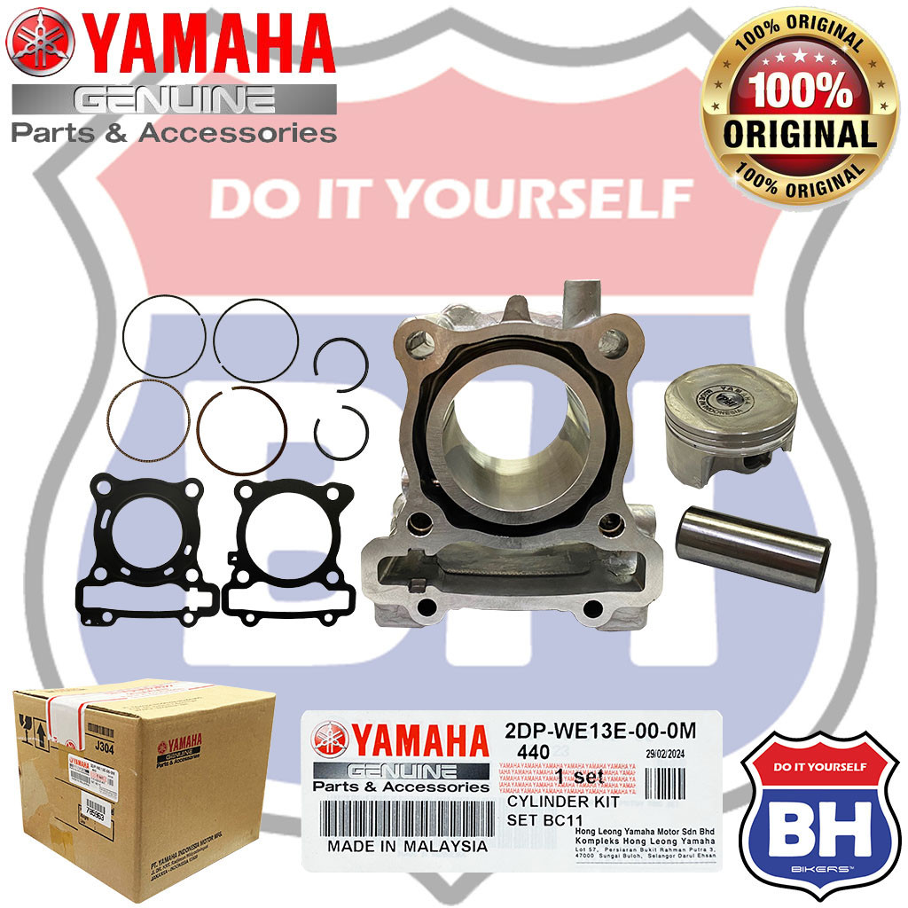 YAMAHA NMAX N-MAX N MAX NVX155 V1 BLOCK SET CYLINDER BLOCK KIT SET BLOK ...