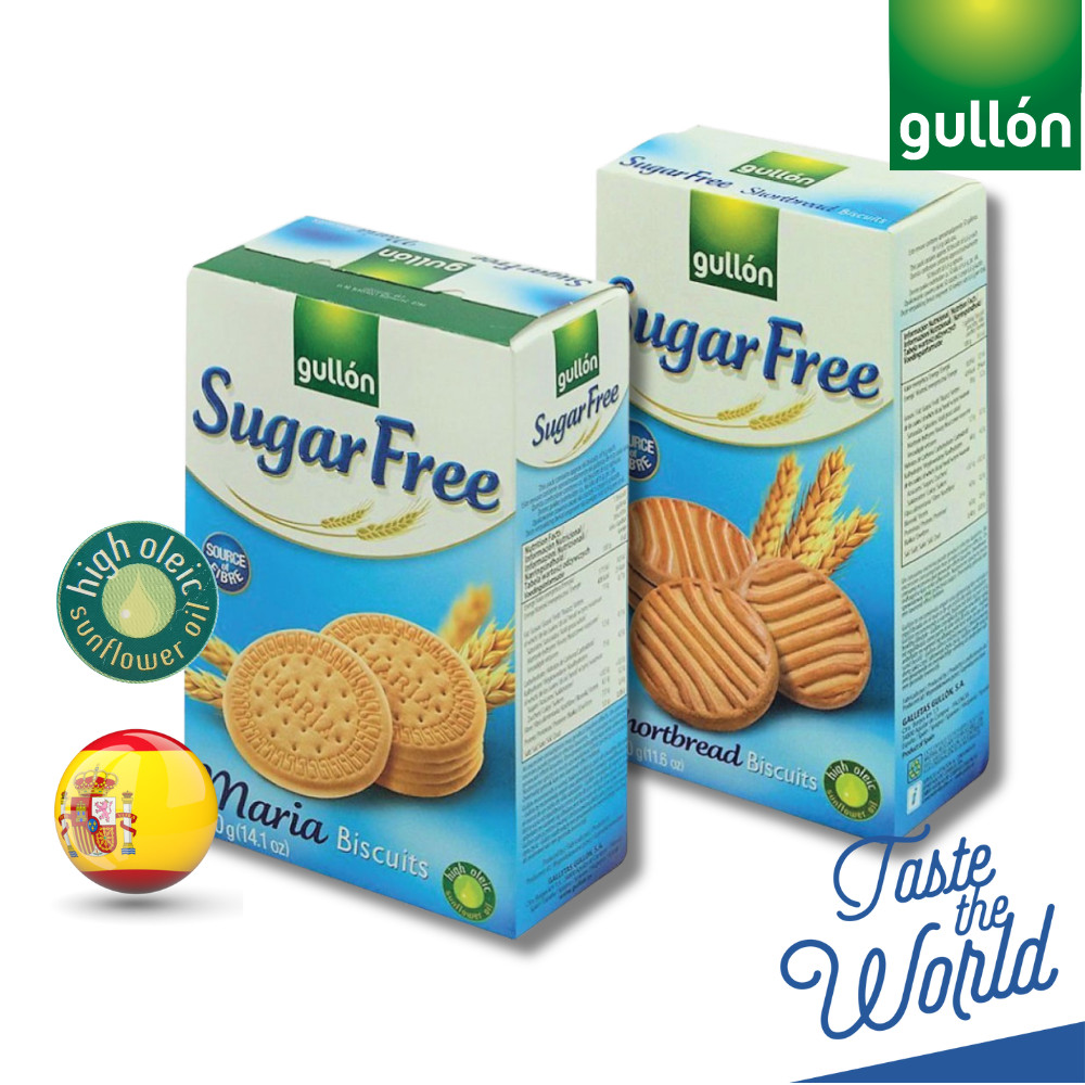 Gullon Sugar Free Maria / Shortbread Cookies (330g/400g) | Shopee Malaysia