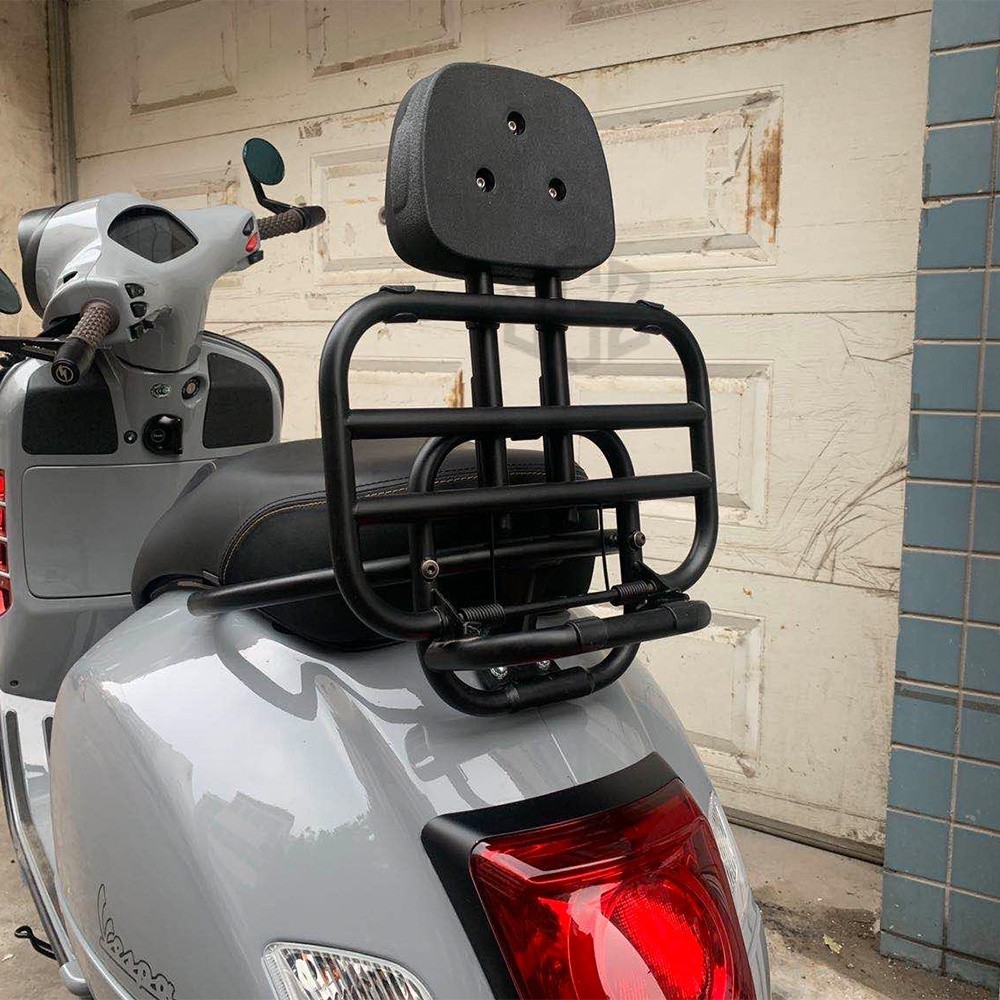 for VESPA Sprint Primavera 150 Motorcycle Aluminum Rear Rack Backrest ...