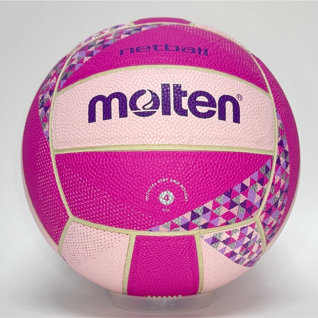 *NEW* MOLTEN Netball SN58MX (PINK) Size:5 / SN48MX Size:4 (PINK) (Free ...