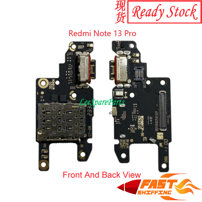 Xiaomi Redmi Note 13 Pro / Note 13 Pro+ Plus Charging Board USB Port ...