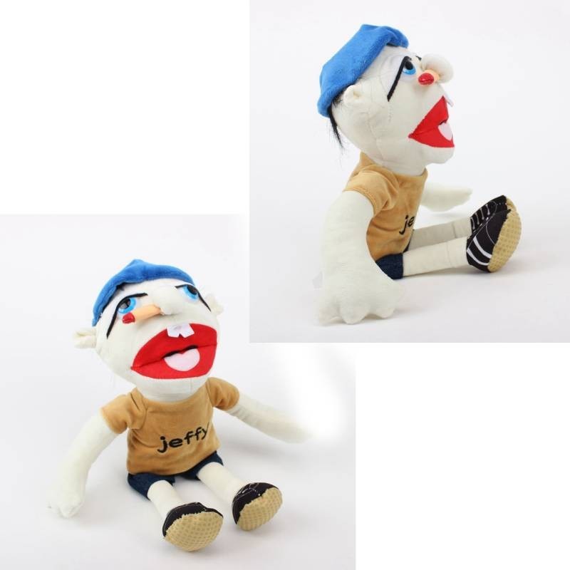 Jeffy Character Cuddly Plush Hand Puppet Creative Toy Playtime For ...
