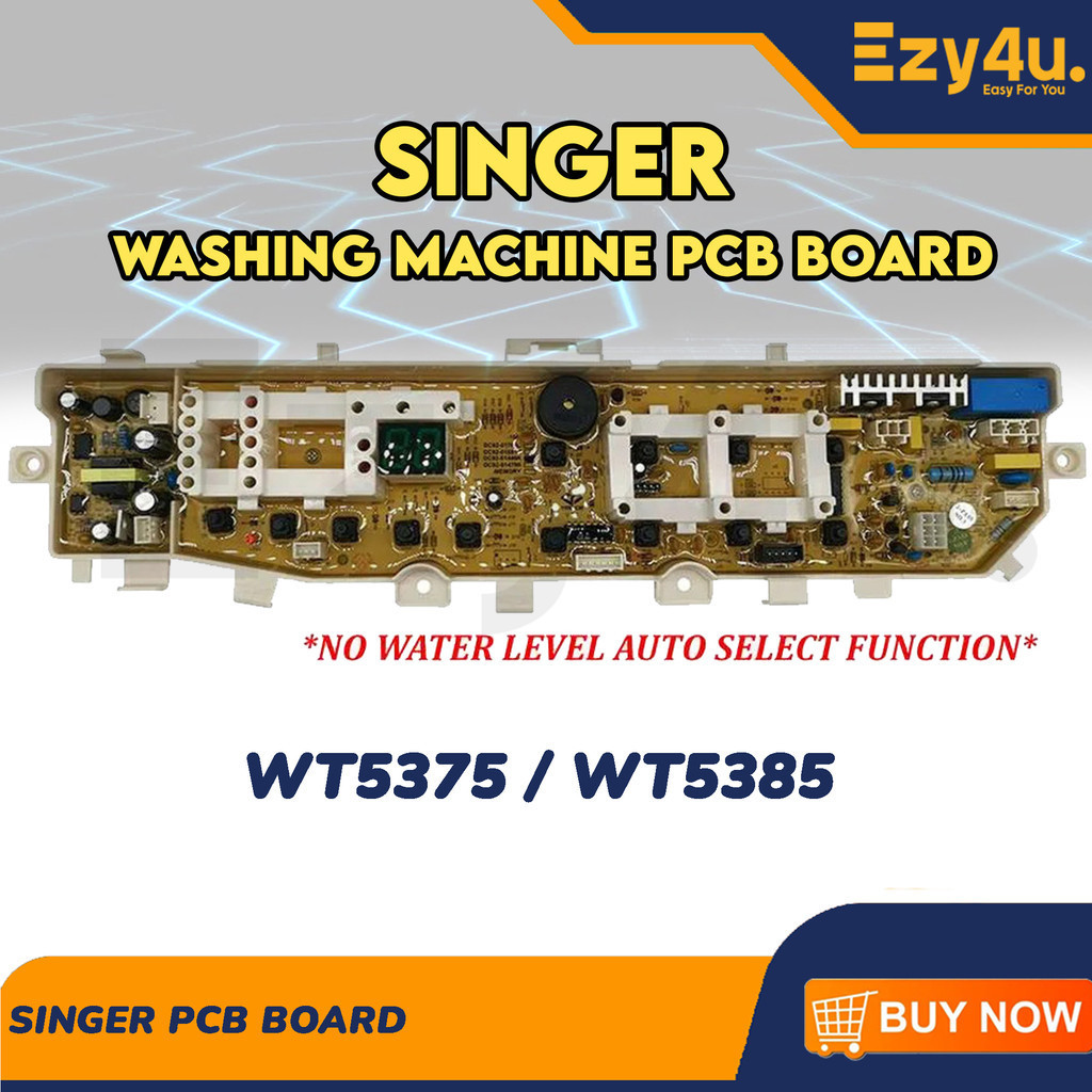 SINGER WASHING MACHINE PCB BOARD MODEL WT5375 / WT5385 PANEL MESIN ...