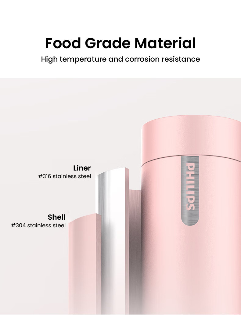 Philips Water Cup Travel Kettle Portable Health Thermos Cup Small ...