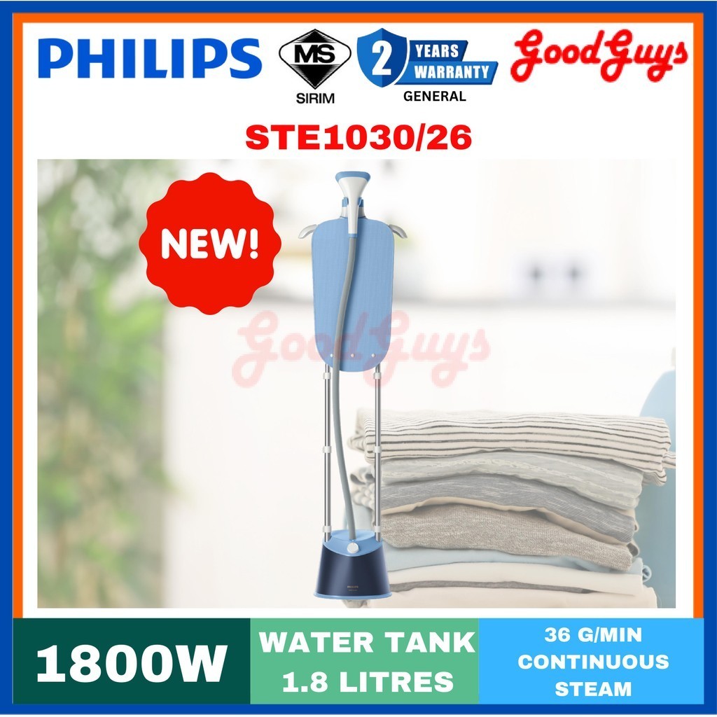 PHILIPS STE1030/20 Garment Steamer I 1800W I 1.8L (STE1030) | Shopee ...