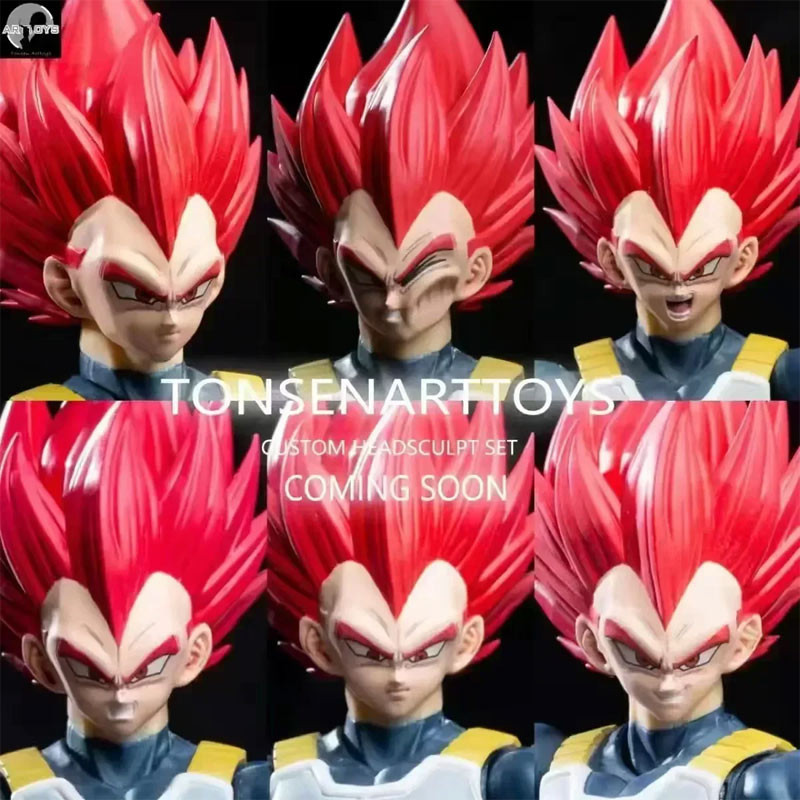 Tonsenarttoys 2.0 S.H.FIGUARTS Dragon Ball Z Vegeta Head Sculpture ...