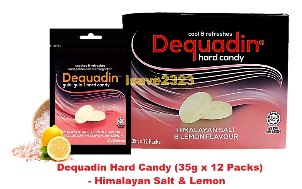 Clearance [HALAL] Dequadin Hard Candy Cool & Refreshes (35g x 12 Packs ...