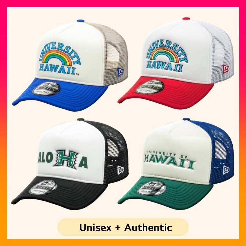 in stock NEWERA UH Script A-Frame Trucker Ball Cap (2024New) | Shopee ...