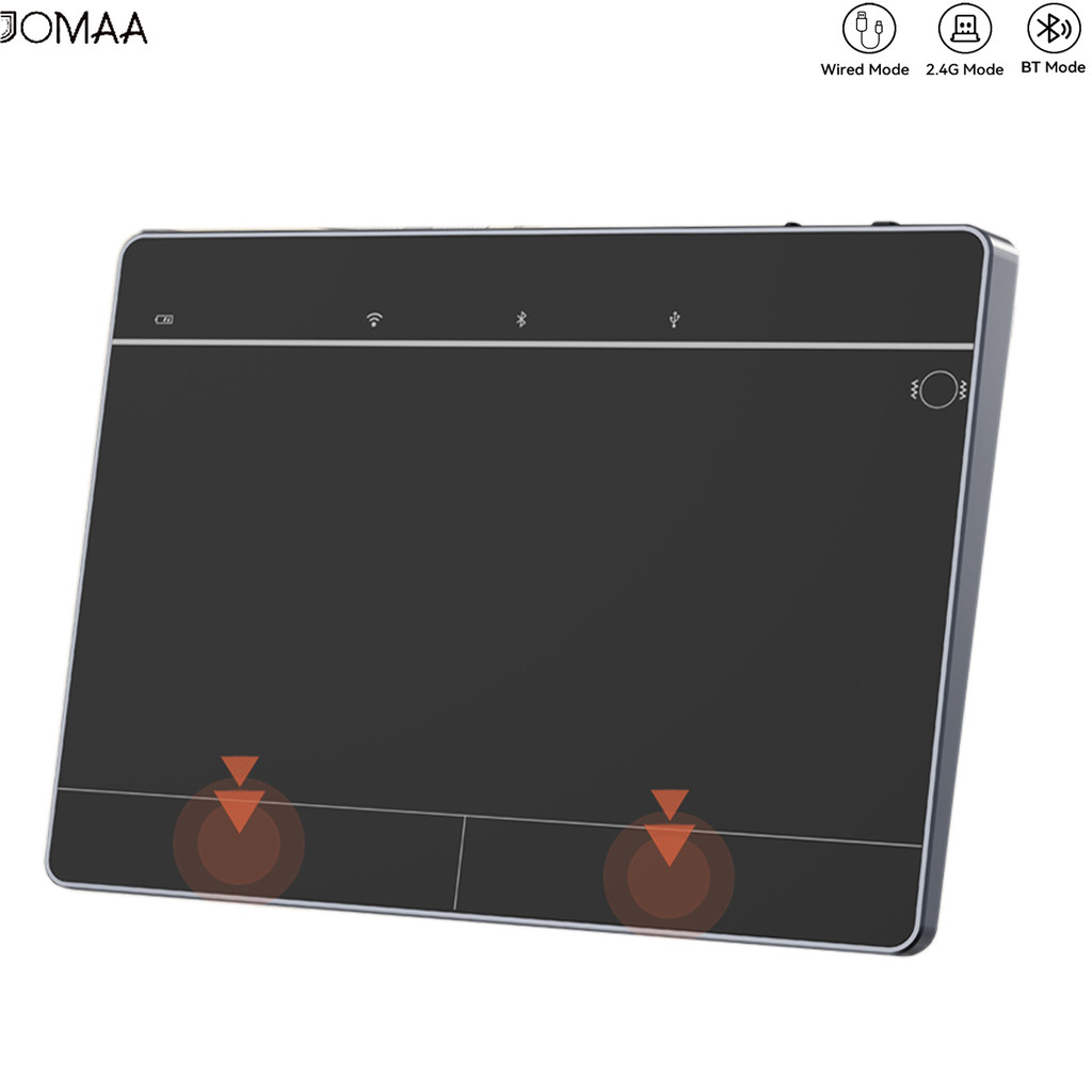JOMAA Wireless Bluetooth Trackpad Mouse for Windows 10/11 Large High ...