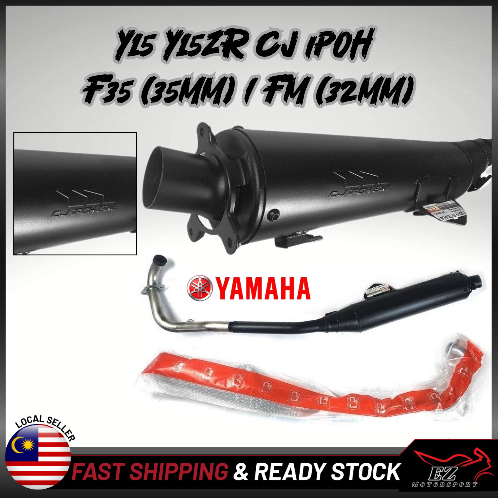 YAMAHA Y15 Y15ZR CJ IPOH F35 (35MM) / FM (32MM) Slip On Racing Exhaust ...