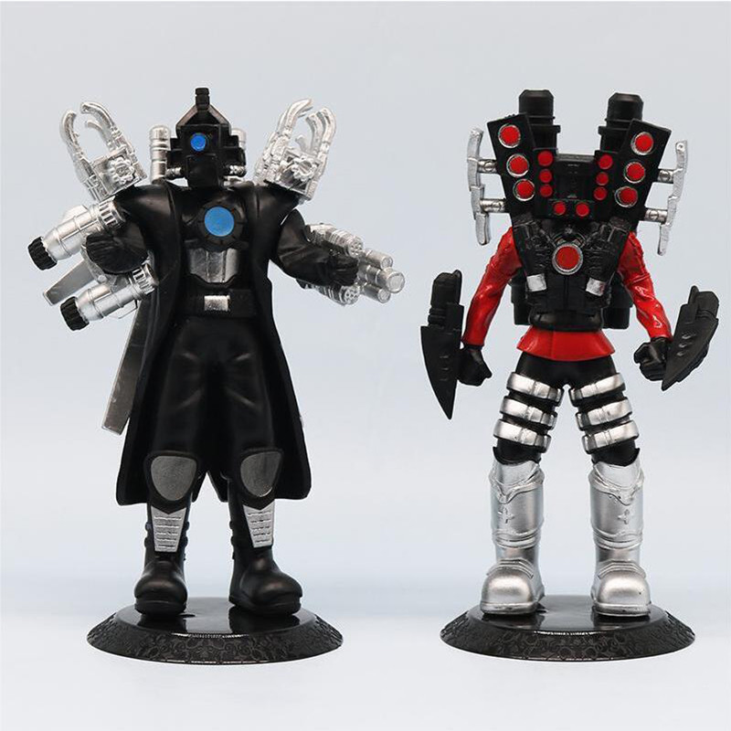 Titans Speakerman Clock Man Action Figure Toy Skibidi Toilet Cameraman ...