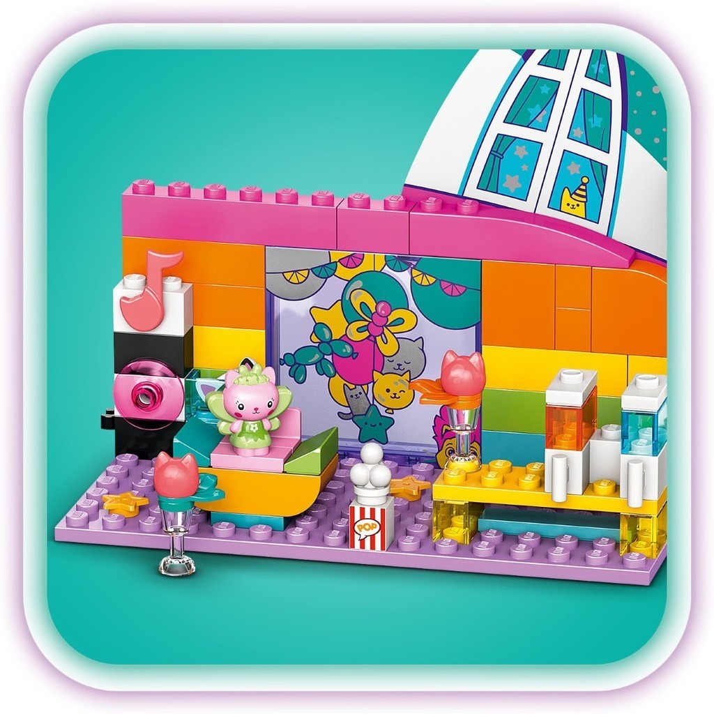 LEGO 10797 Gabby's Dollhouse Gabby's Party Room Building Toy Set (252 ...