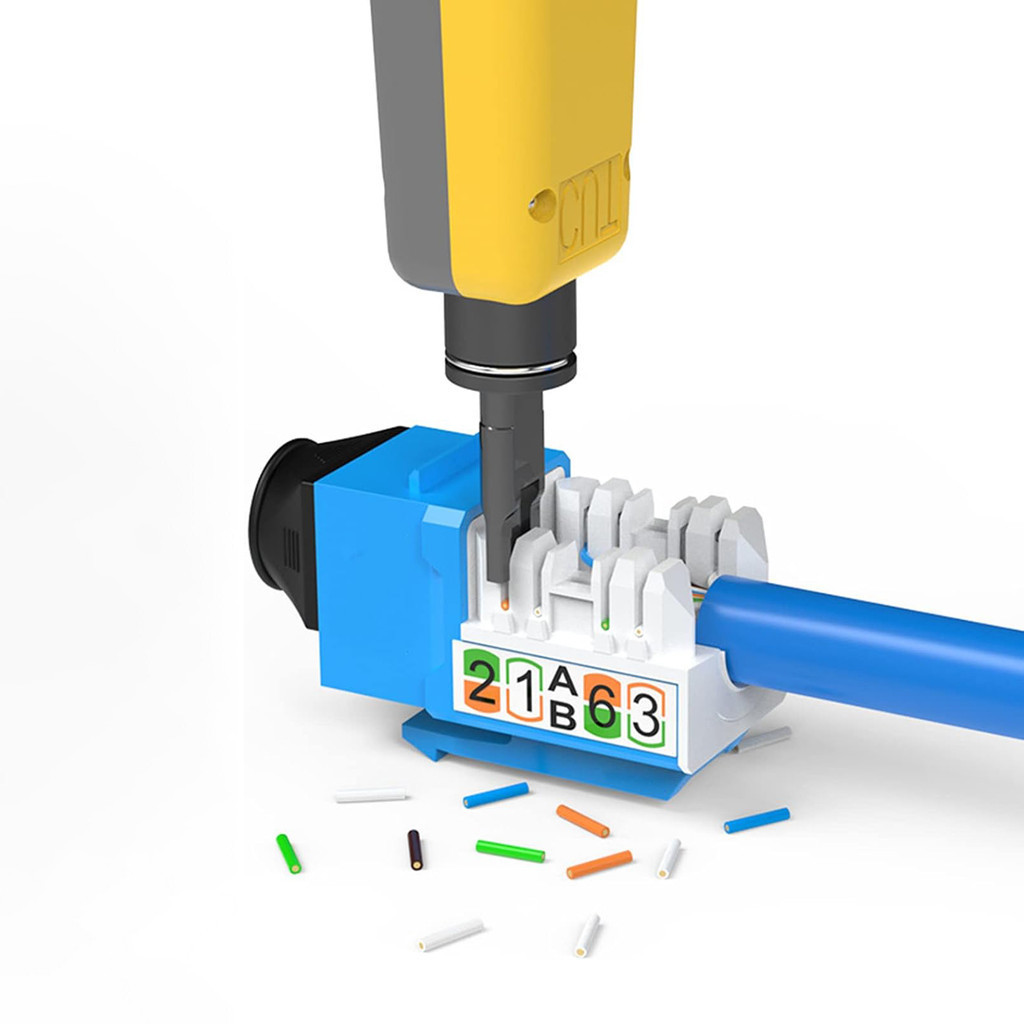 ZoeRax RJ45 Cat6 Crimp Tool Kit – Pass Through Crimper, Wire Tracker ...