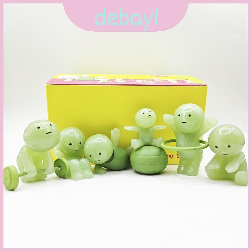 Glow Enchanting In The Dark Fitness Corner Buddy Miniature Figure Toy ...