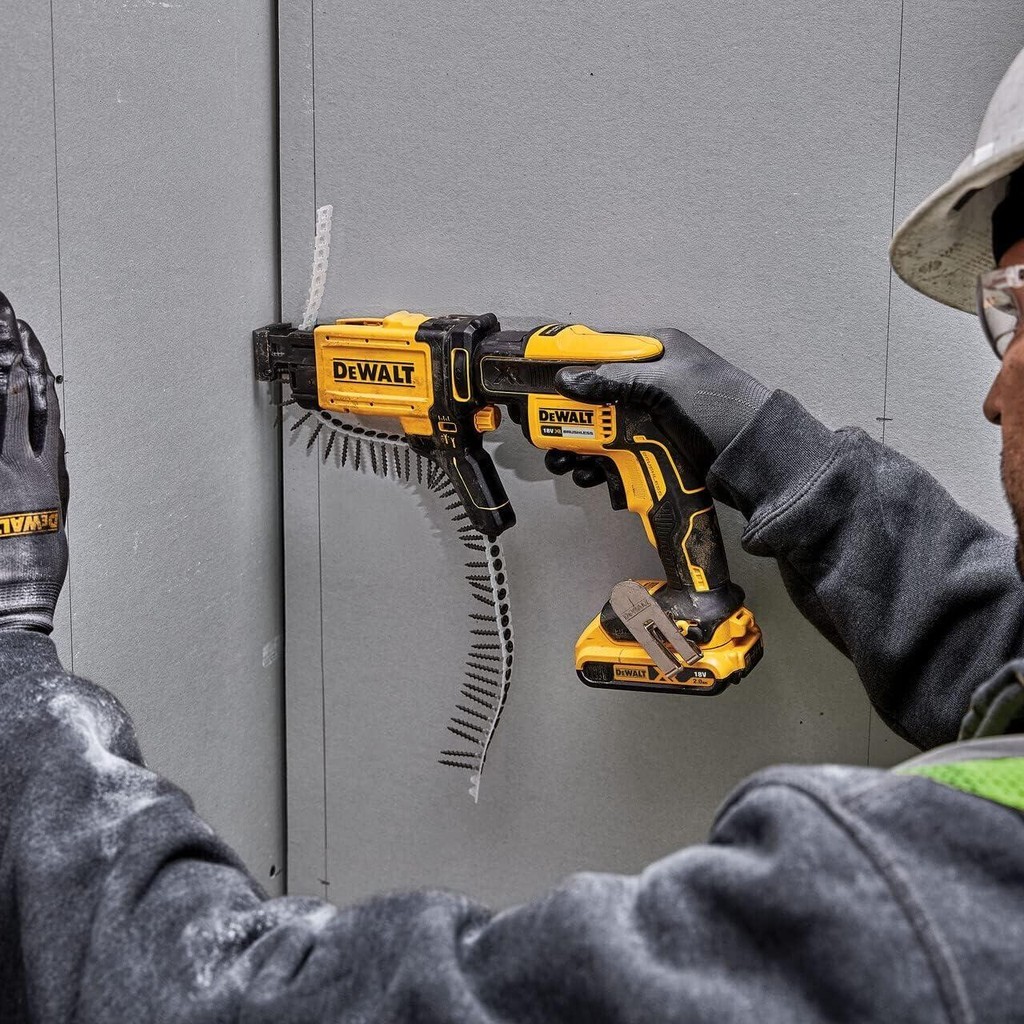 DEWALT DCF620N+ DCF6202 18V XR Brushless Cordless Drywall Screw Gun ...