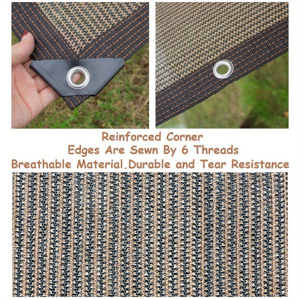 200*300cm Sun Shade Cloth Balcony Fence Privacy Screen Shade Sail Shade ...