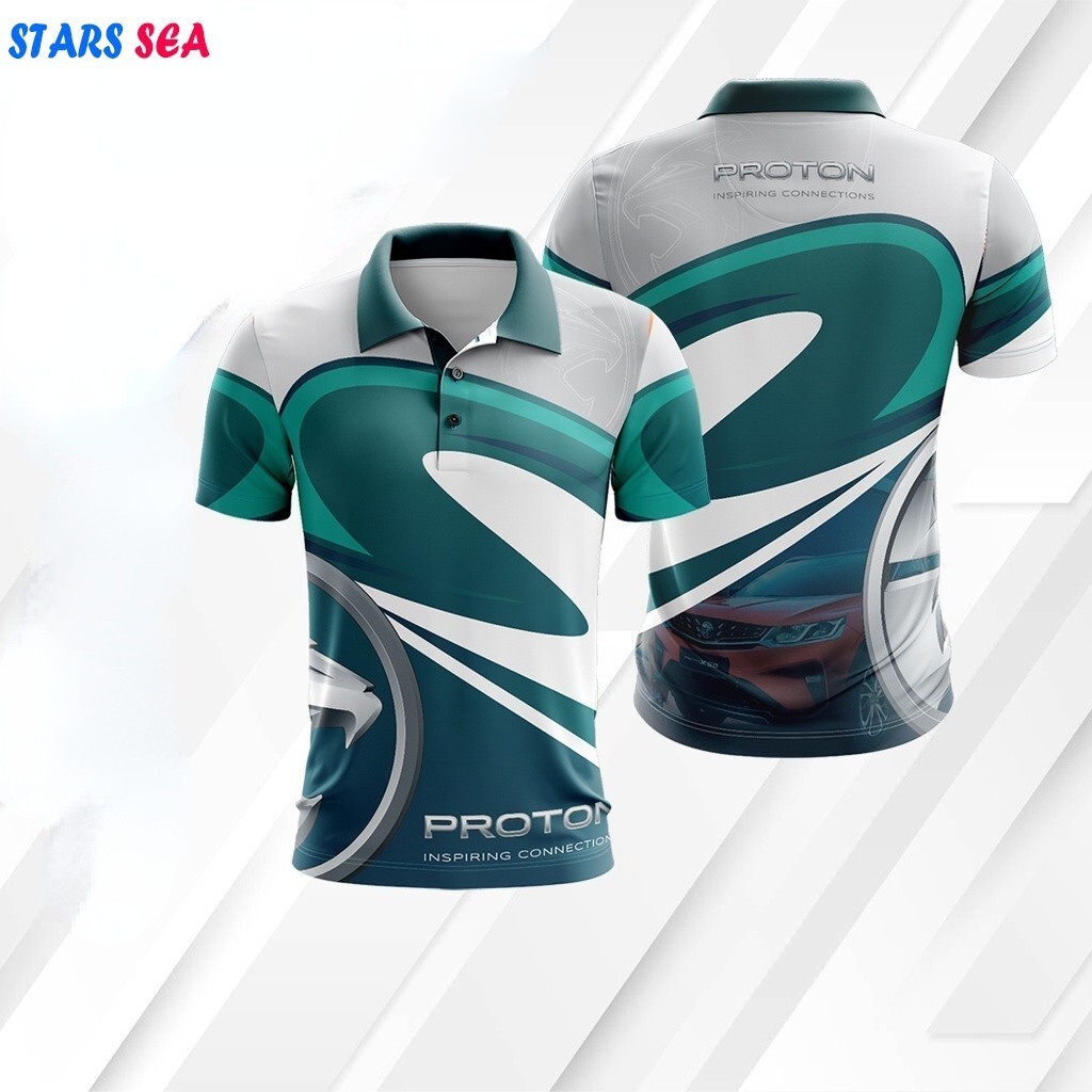 Axellent Prints Proton Series Tshirt Polo Shirt Sublimation Unisex Polo ...