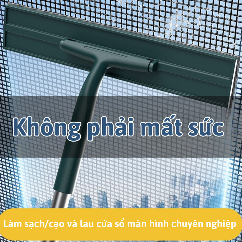 Bunnies Glass Door Cleaner and Wiper with Convenient Detachable Mop ...