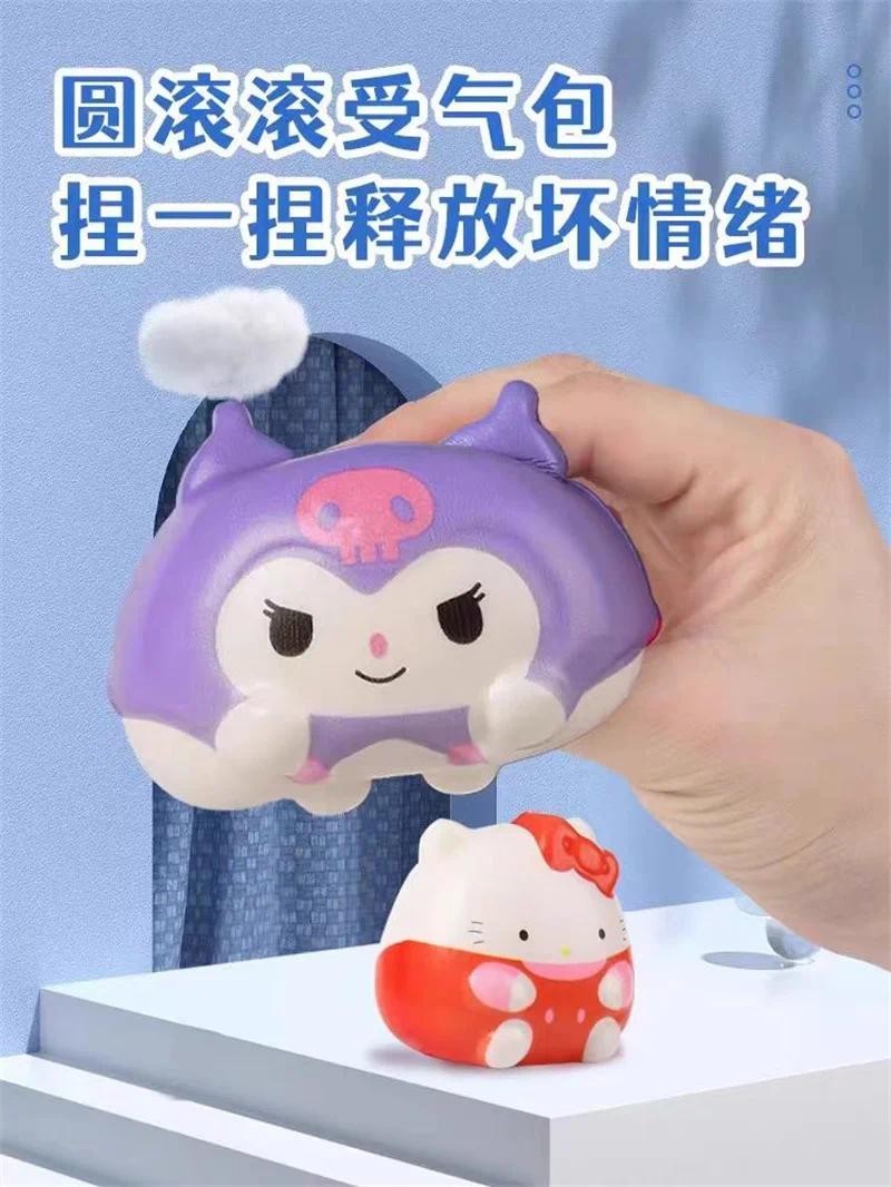 MINISO Sanrio Squishy Toys My Melody Decompression Doll Anime Melody ...