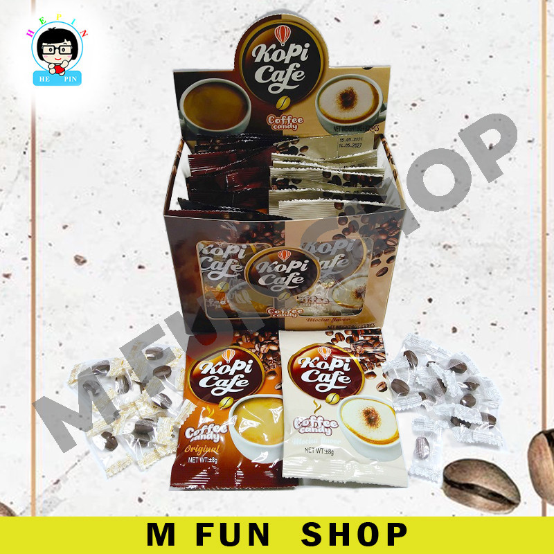 *Ready Stock*Halal 30Pcs Kopi Cafe Coffee Candy Original & Mocha Flavor ...