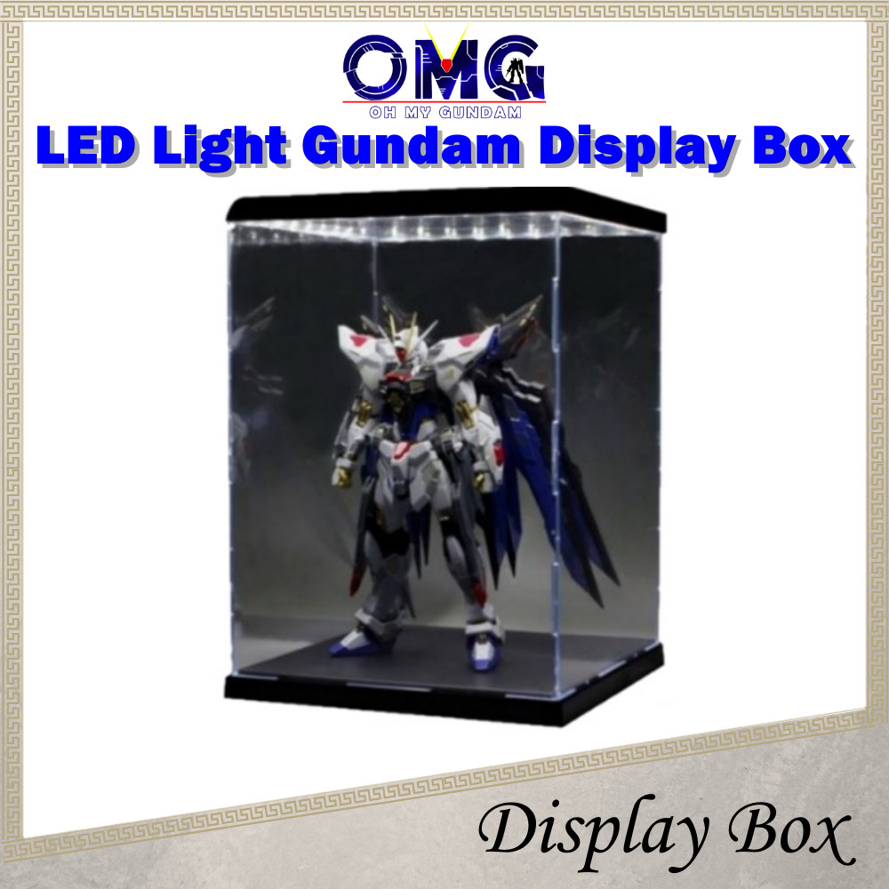 MG Gundam Display Box with White LED lighting Display Case Show Case ...