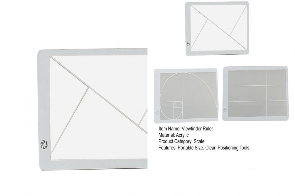 HD Painting Ruler Card Golden Ratio Viewfinder Ruler for Photography ...