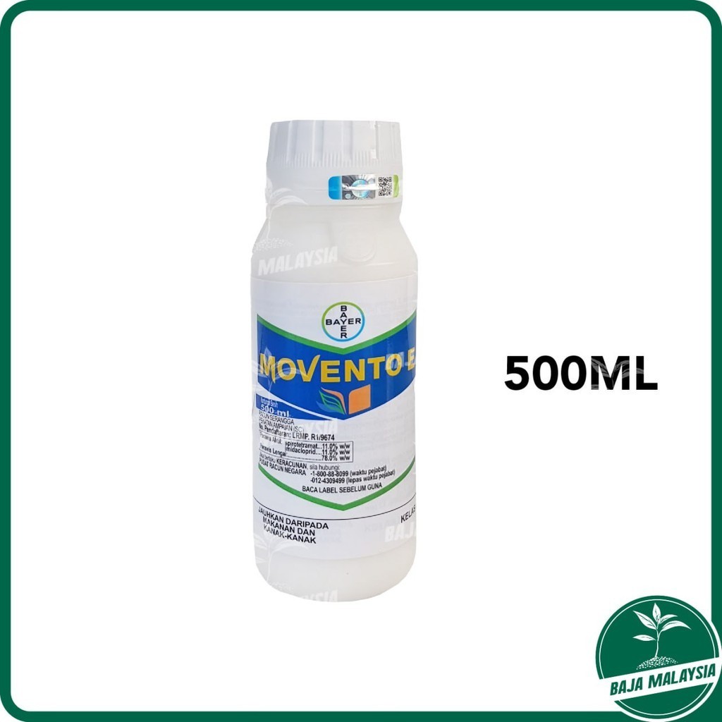BAYER 500ML Movento E Spirotetramat 11.0% Imidacloprid 11.0% Racun ...