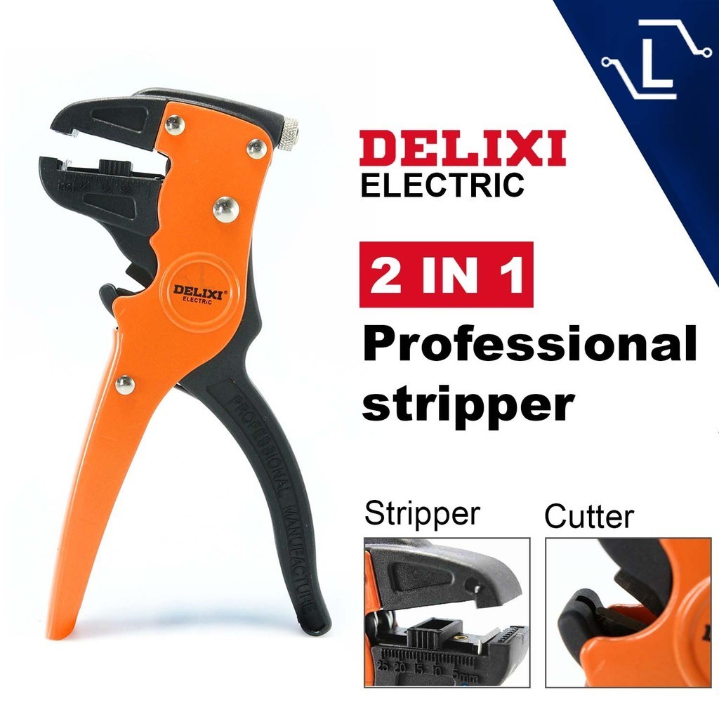 [Luminense] Delixi Professional Wire Stripper Automatic Wire Stripper ...