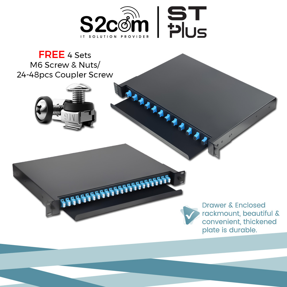 SC LC 3/6/12/24 Ports Drawer Type Singlemode/Multimode Simplex/Duplex ...
