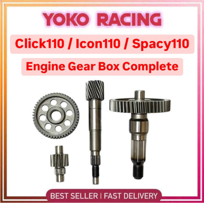 Honda Click Icon Spacy 110 Engine Gear Box Assy Comp Engine Enjin ...