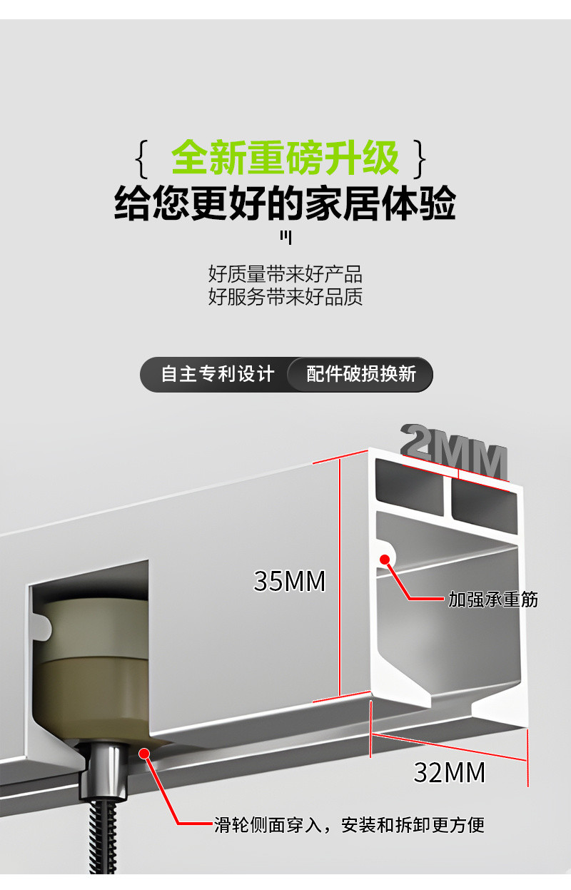 PVC Installation-Free Custom Folding Door No Track Bedroom Kitchen ...