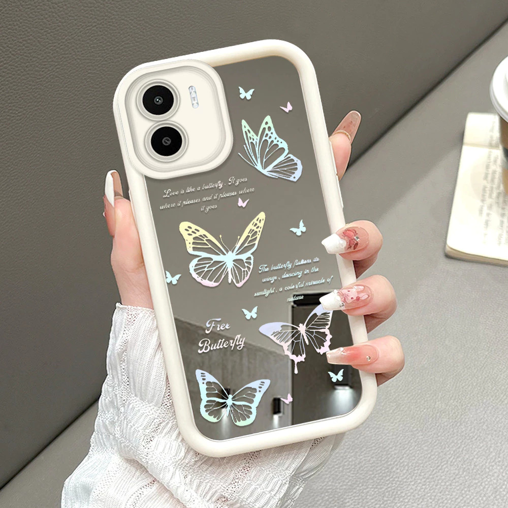 Romantic Butterfly Mirror Casing For Honor 200 300 90 Lite 70 50 X7 X9 ...
