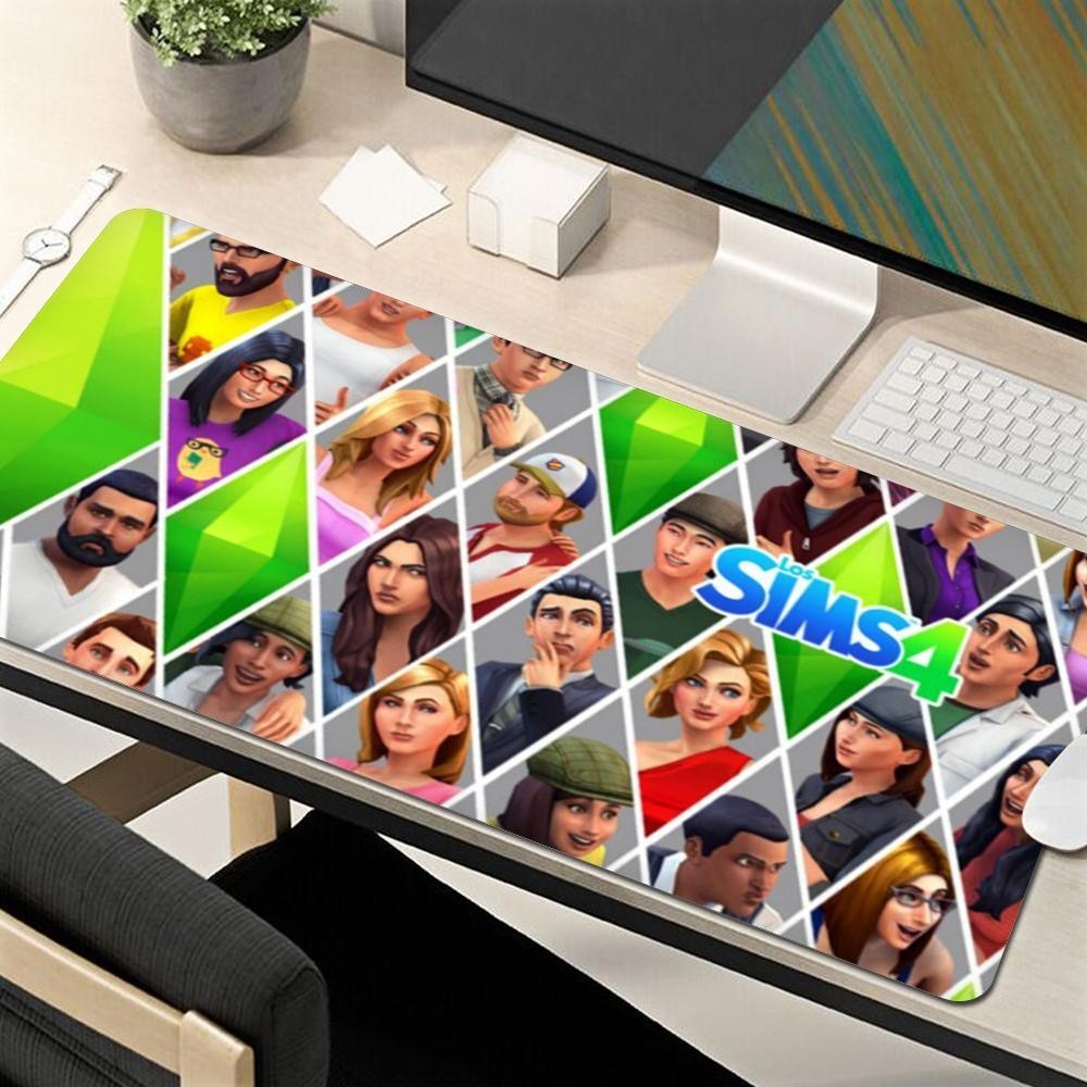 The Sims 4 Mousepad Gamer Desk Gaming Mouse Mats Anime Mouse Pad Xxl ...