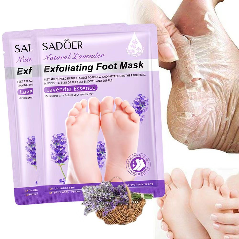 SADOER Foot Peel Mask Exfoliating Callus Peel Soft Feet Removes Dead ...