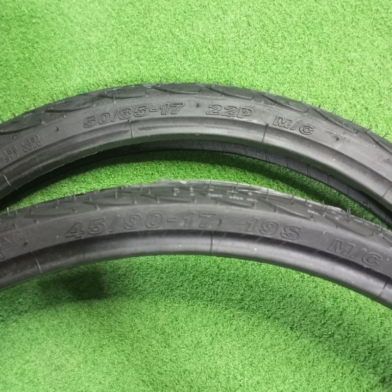Rudder Tire Set (50/85-17 & 45/90-17) w/ tube | Shopee Malaysia