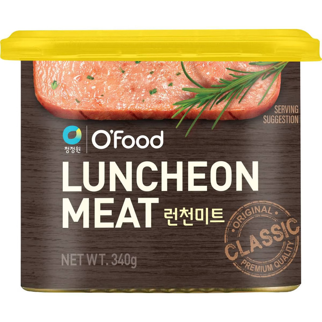 (Korea No 1)Daesang O Food Premium Quality Luncheon Meat 340g 韩国午餐肉 ...