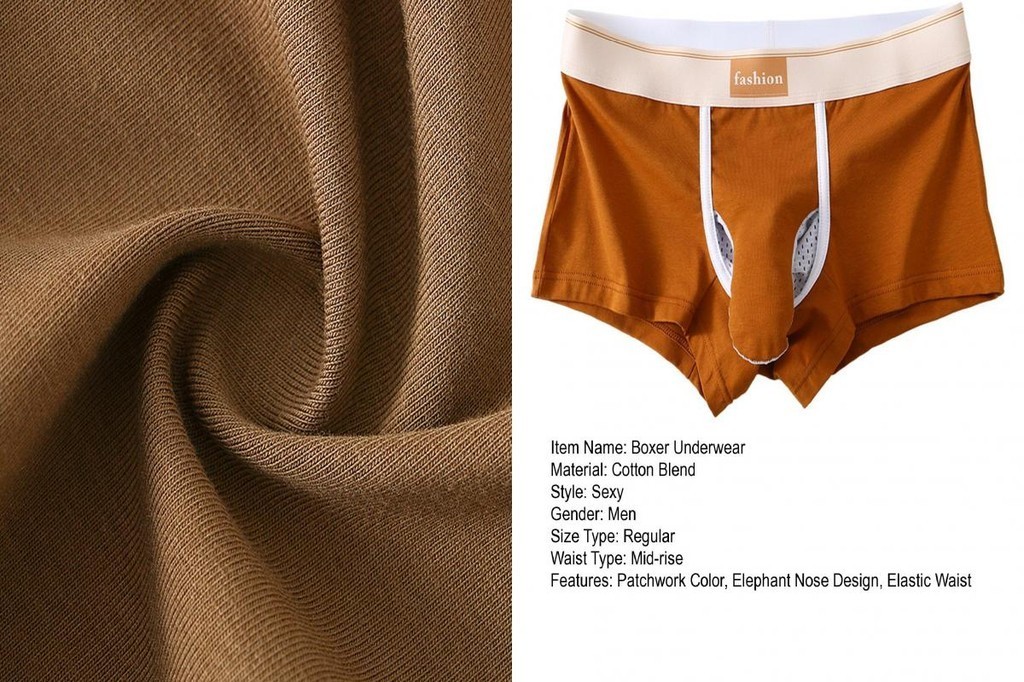 RR Non-restrictive Men Underwear Shorts Underwear Comfortable Elephant ...