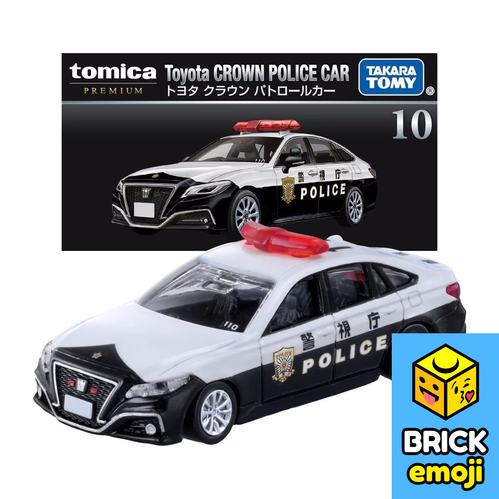 Tomica Premium No.10 Toyota Crown Police Car 1/65 (JP/CN) | Shopee Malaysia