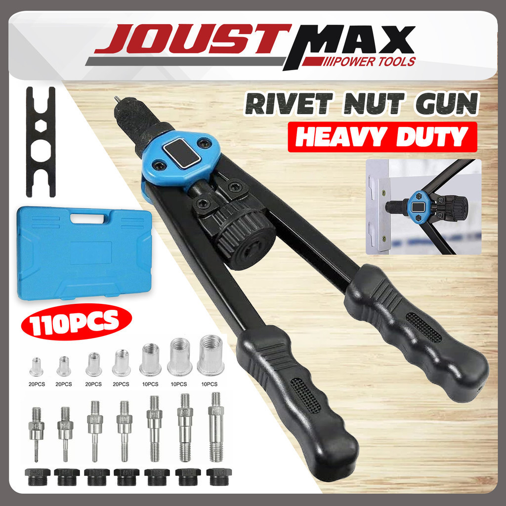110PCS/Box Hand Riveter Rivet Nut Gun Manual Rivet Machine Labor-saving ...